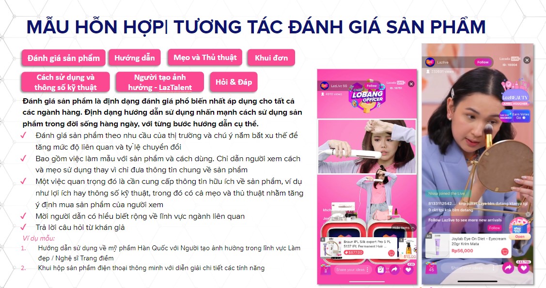 Hướng dẫn LazLive và chiến lược nội dung Livestream giúp tăng doanh thu ...